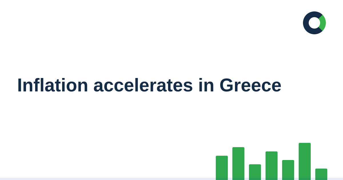 Inflation accelerates in Greece - Monitly News