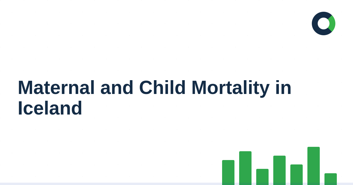 Maternal and Child Mortality in Iceland - Monitly Blog