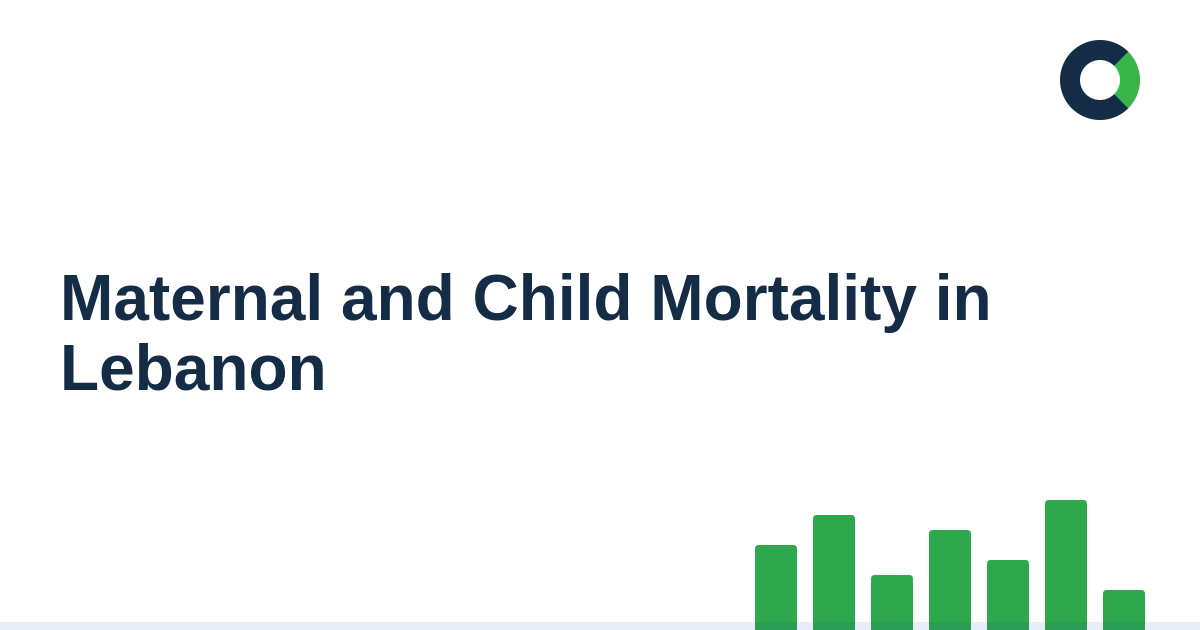Maternal and Child Mortality in Lebanon - Monitly Blog