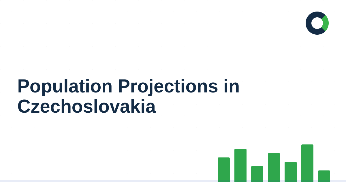 Population Projections in Czechoslovakia - Monitly Blog