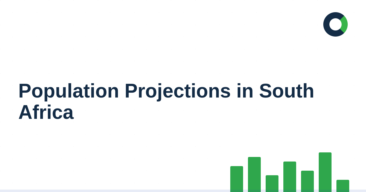 Population Projections in South Africa - Monitly Blog